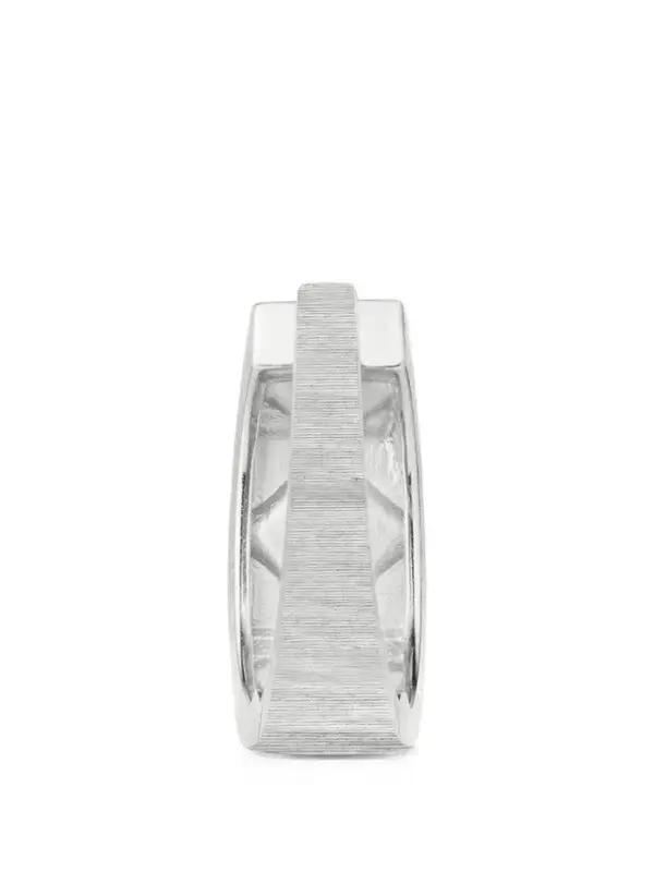 MARIE LICHTENBERG Ecrou Coco 18k White Gold Earrings