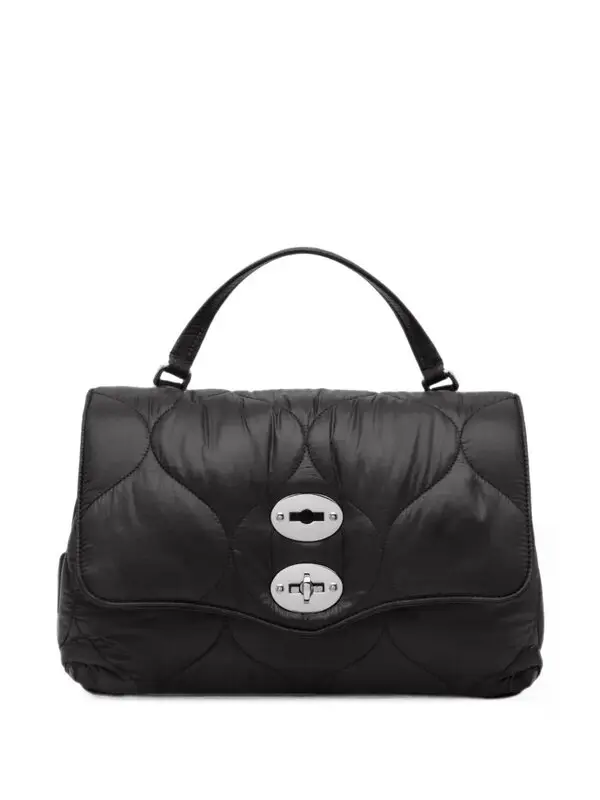 ZANELLATO Small Postina Quilted Leather Tote Bag