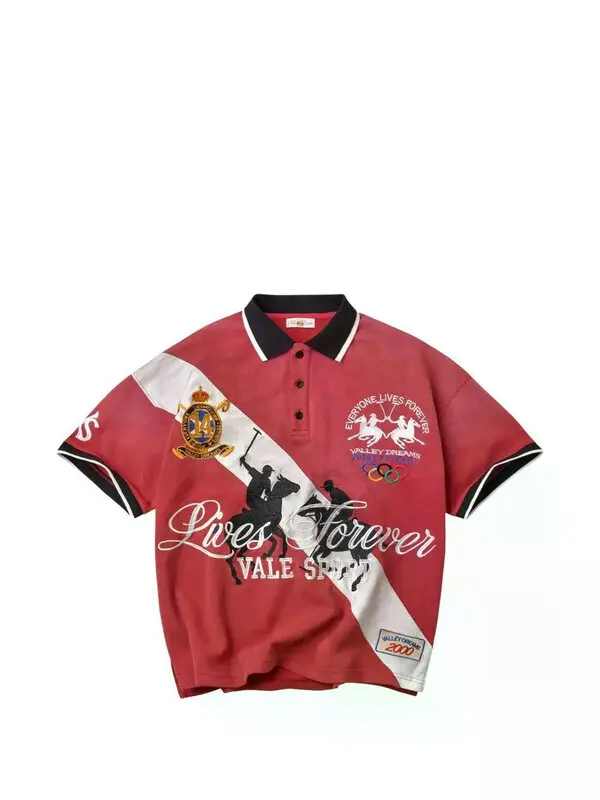 VALE FOREVER London Logo-print Polo Shirt
