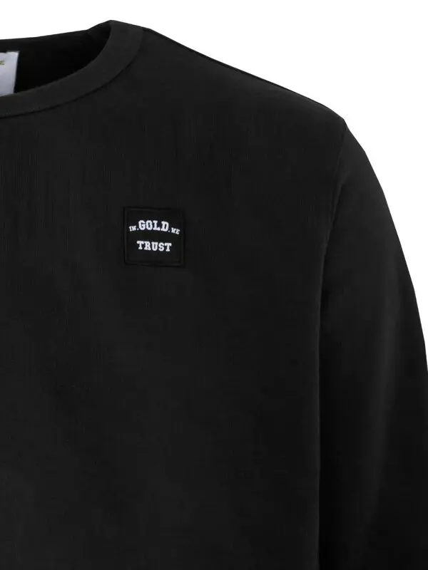 IN GOLD WE TRUST PARIS Logo-patch Sweater