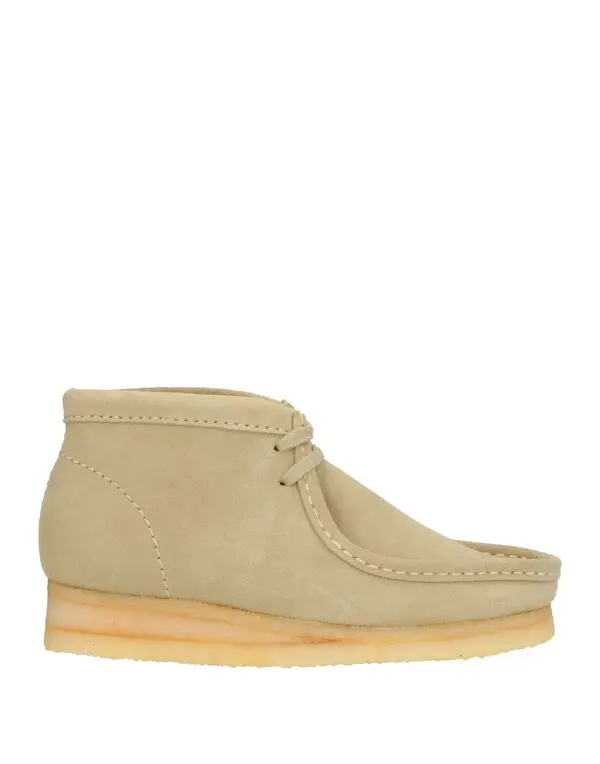 Clarks Ankle Boots Sand Size Leather