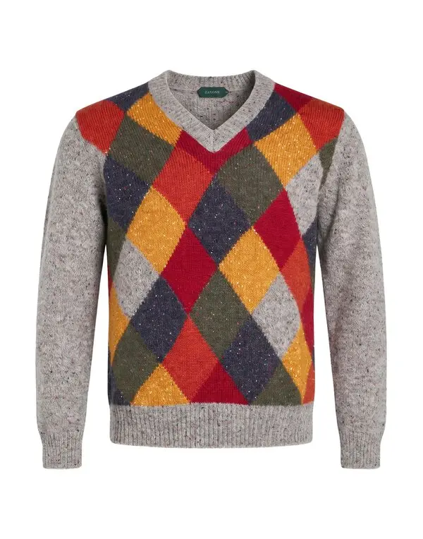 ZANONE Sweater Size Alpaca Wool, Polyamide, Viscose