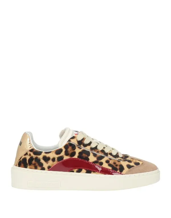 Dsquared2 Sneakers Camel Size Calfskin