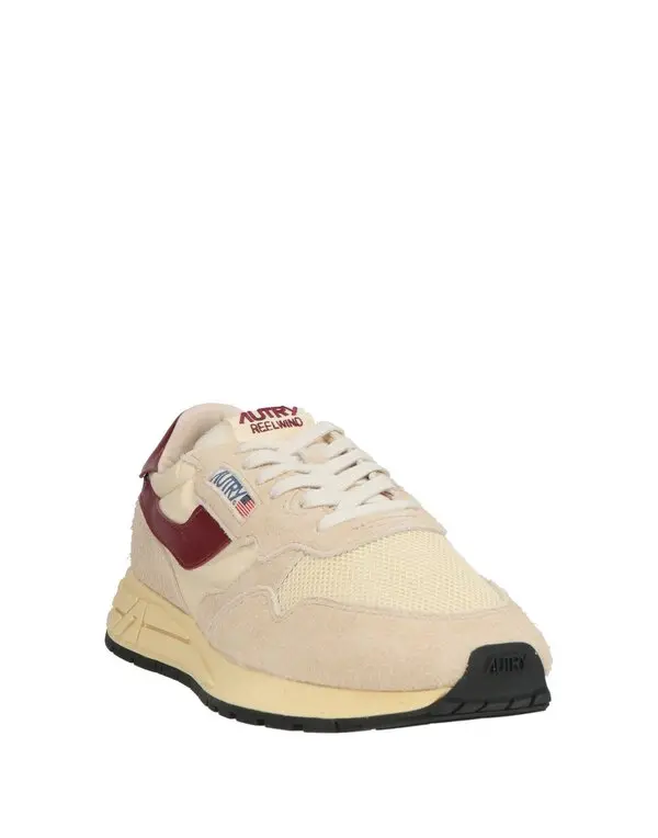 AUTRY Sneakers Size Leather, Textile Fibers