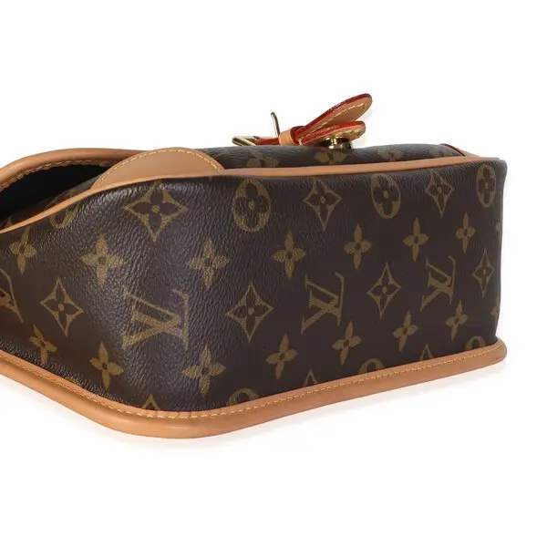 LOUIS VUITTON Black Monogram Canvas Diane Pm