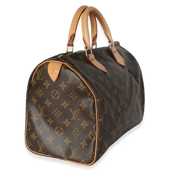LOUIS VUITTON Monogram Canvas Speedy 30 - Brown