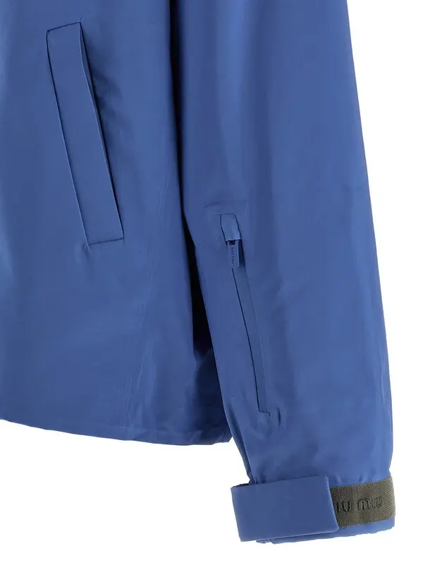 Miu Miu Tech Canvas Windbreaker
