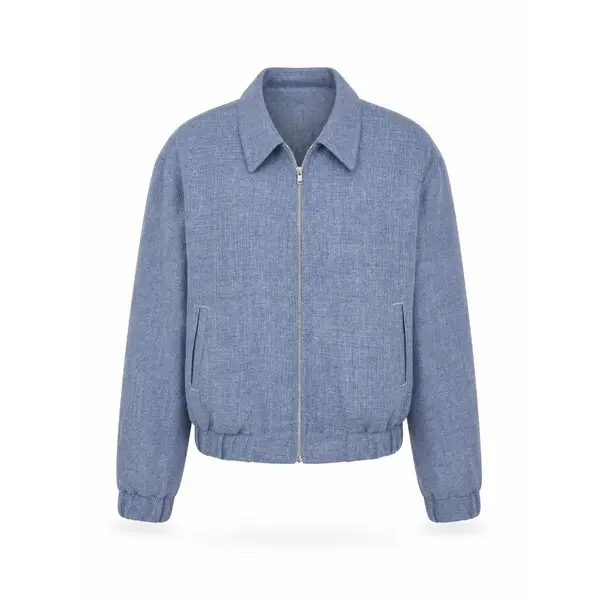 COULANGE B50 Linen & Silk Bomber Jacket