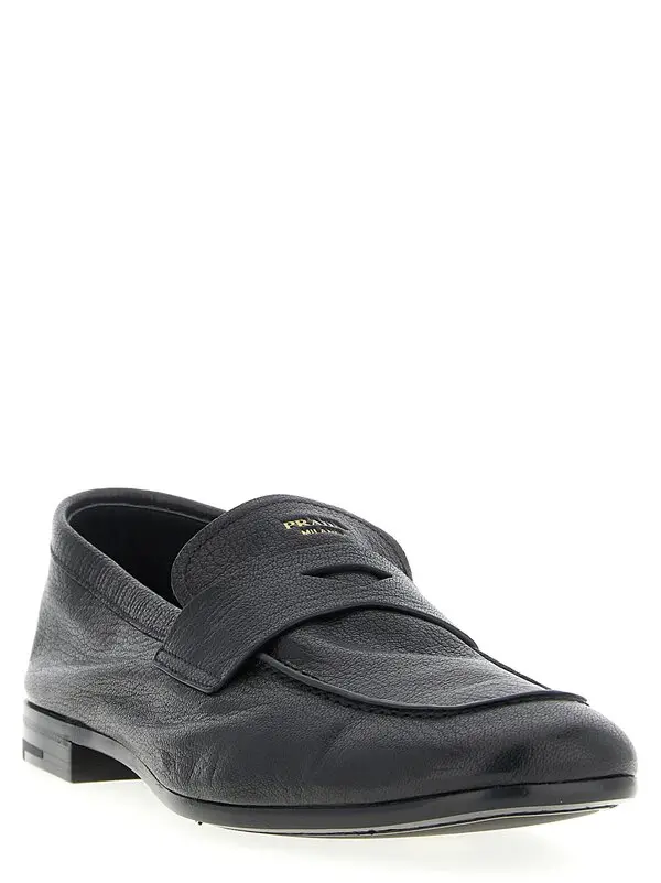 Prada Leather Loafers