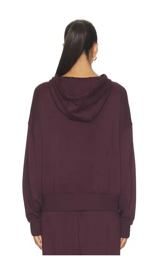 Splits59 Joey Hoodie In Wine - Dark Cherry