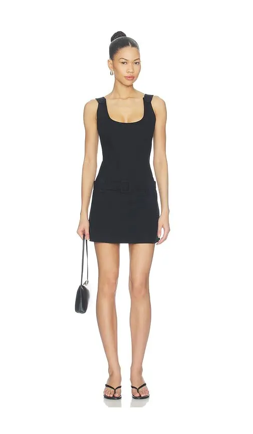 ODDLI Belted Mini Dress