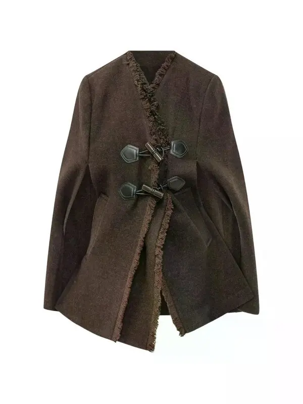 GANNI Cape In Wool
