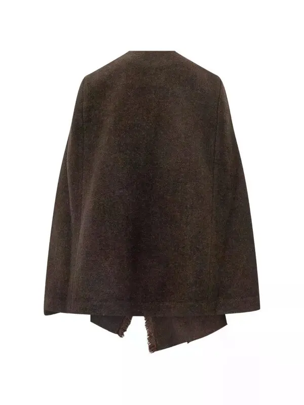 GANNI Cape In Wool