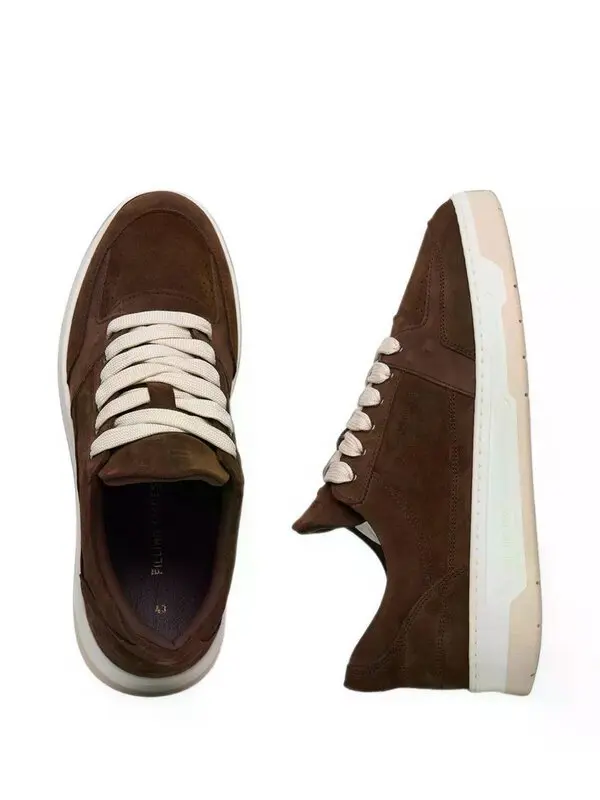 Filling Pieces Low Vise Suede Sneakers