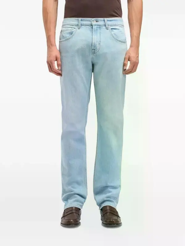 7 For All Mankind The Straight Crystal Jeans