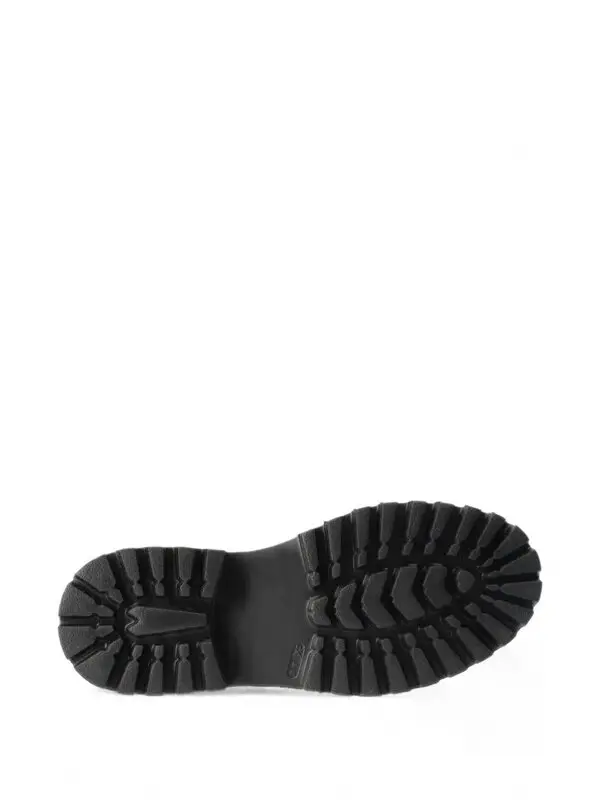 COPENHAGEN  Buckle-detail Leather Ankle Boots