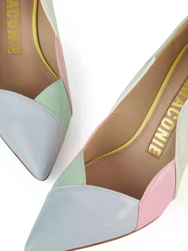 KAT MACONIE Scalloped Crystal-embellished Pumps