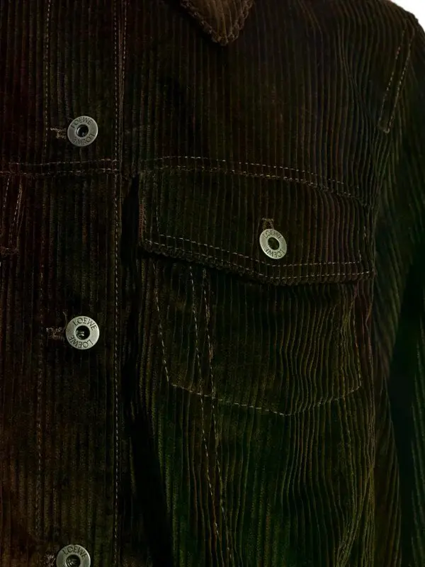 Loewe Corduroy Button-up Jacket
