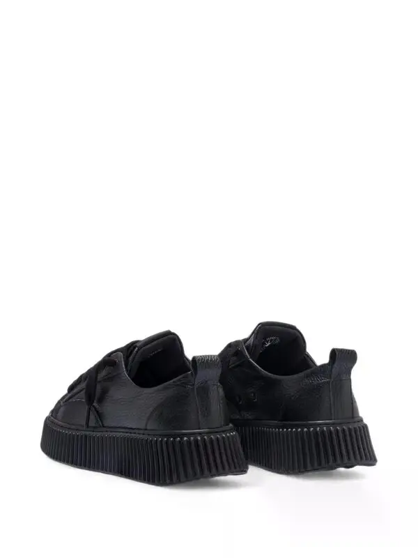 RHUN Treble 2019 Grained Leather Sneakers