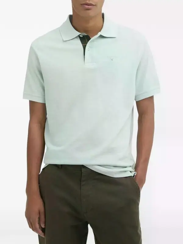 Barbour Tartan Pique Polo Shirt