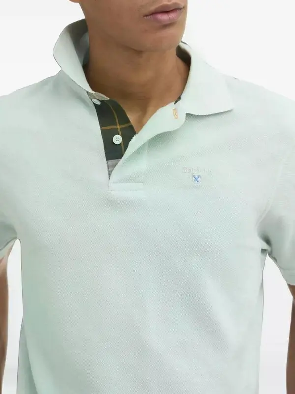 Barbour Tartan Pique Polo Shirt