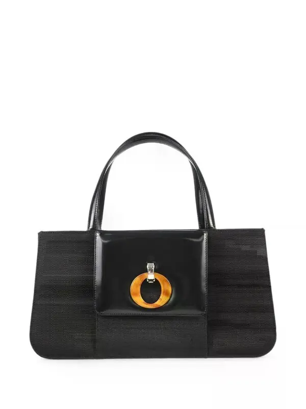 Dior Leather-trim Tote Bag