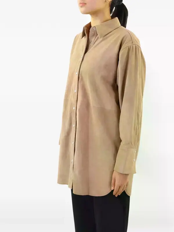 GOOSECRAFT Lizzy Suede Shirt