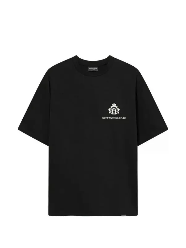 DON'T WASTE CULTURE Logo-print T-shirt