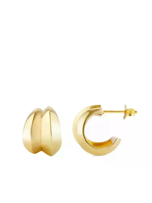 DINNY HALL Iceni Double Hoop Earrings