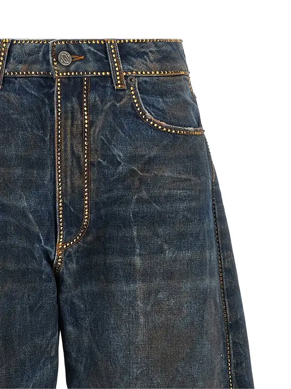 Giuseppe Di Morabito Rhinestone Jeans