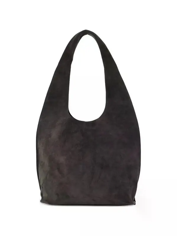 A.p.c. Le Neige Clou Suede Shoulder Bag - Grey