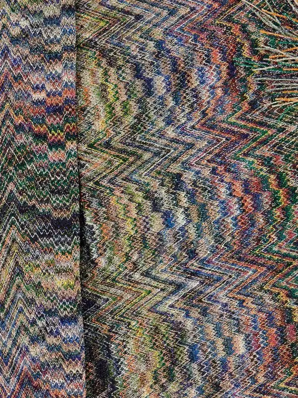 Missoni Zigzag Fringed Scarf