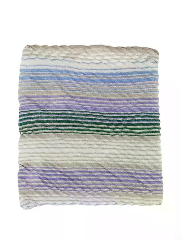 Missoni Embroidered Striped Scarf