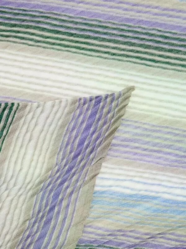 Missoni Embroidered Striped Scarf