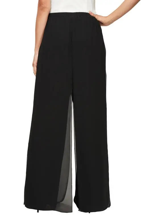 Alex Evenings Carwash Wide Leg Pants