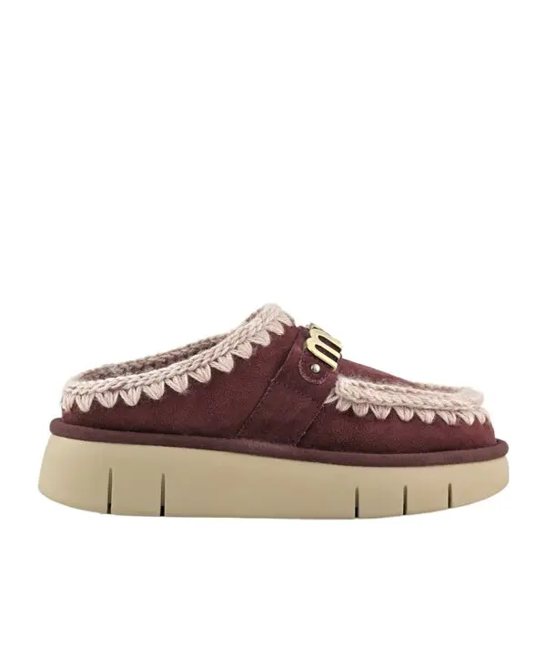 Mou Bounce Logo Lettering Clogs