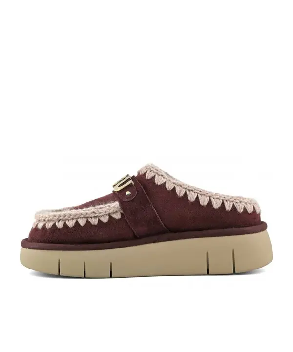 Mou Bounce Logo Lettering Clogs