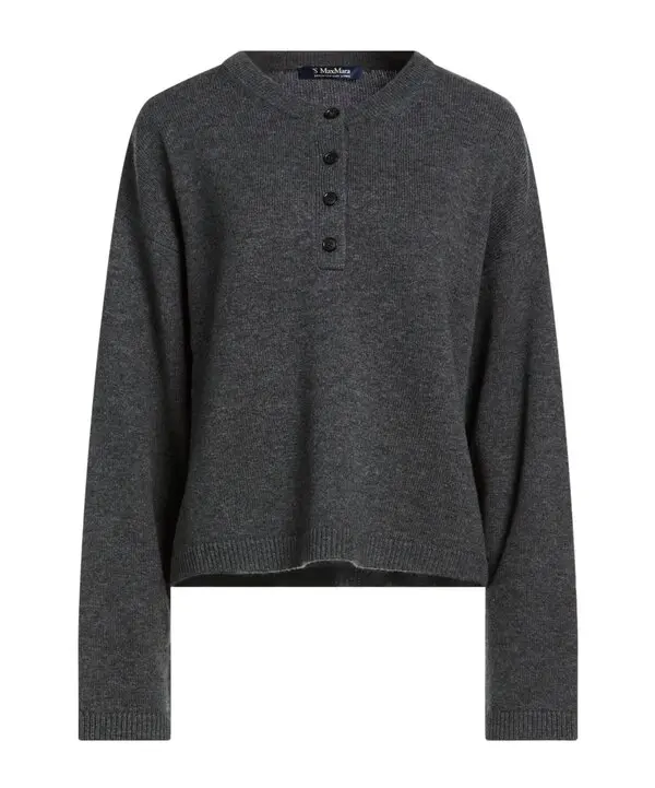 Max Mara Lightweight Knit Top - Grey