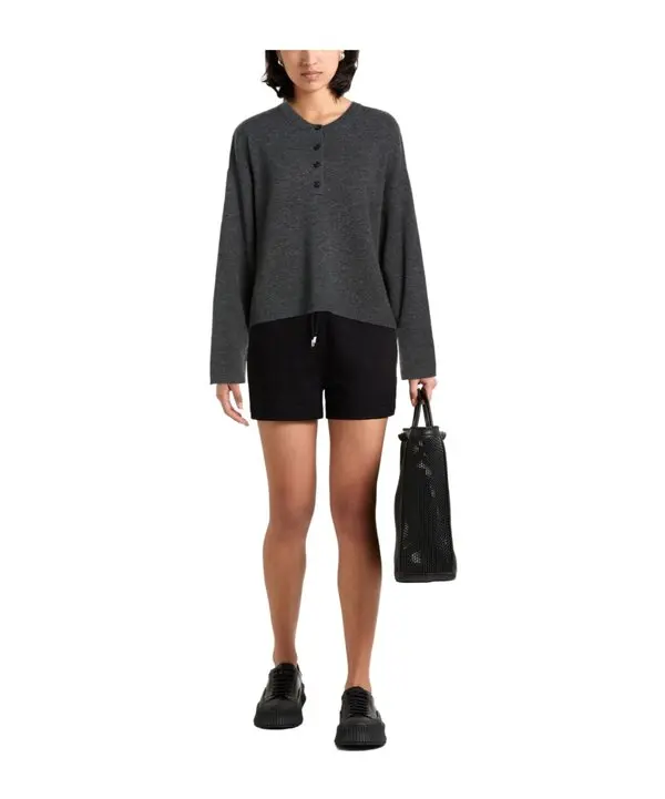 Max Mara Lightweight Knit Top - Grey