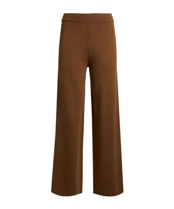 Max Mara Loose-fitting Knit Trousers