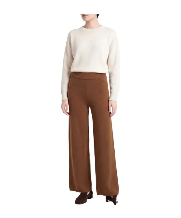 Max Mara Loose-fitting Knit Trousers