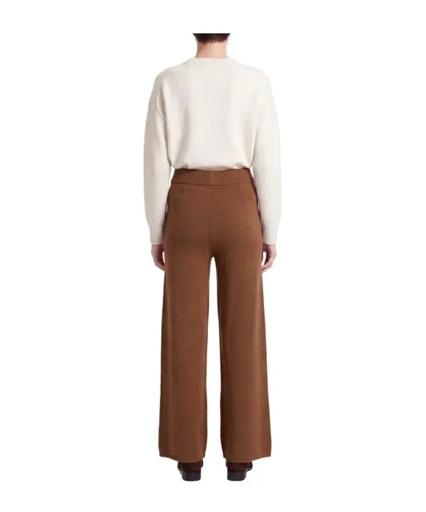 Max Mara Loose-fitting Knit Trousers
