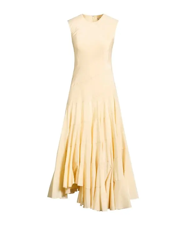Tory Burch Minimal Satin Sleeveless Dress