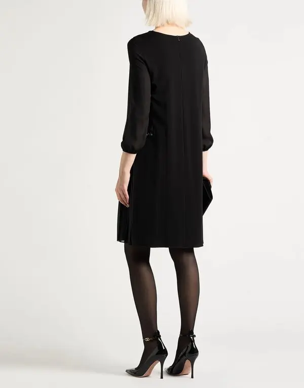 Max Mara Solid-color Long-sleeve Dress