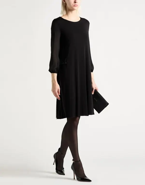 Max Mara Solid-color Long-sleeve Dress