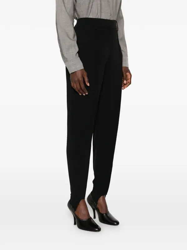 Stella McCartney Cady Stirrup-cuff Tailored Trousers