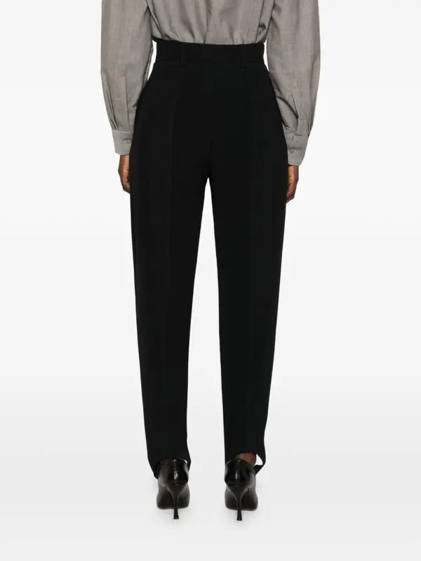 Stella McCartney Cady Stirrup-cuff Tailored Trousers