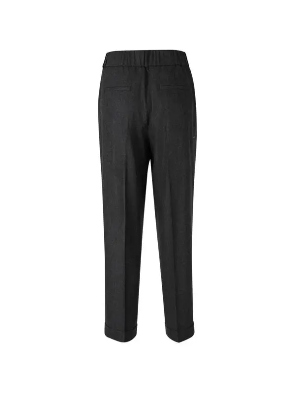 Peserico Pleated Straight Leg Trousers
