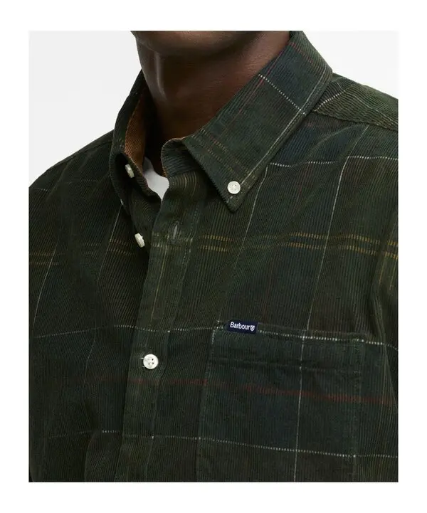 Barbour Long-sleeve Slim-fit Corduroy Shirt