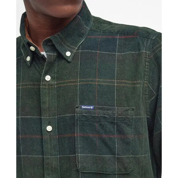 Barbour Long-sleeve Slim-fit Corduroy Shirt